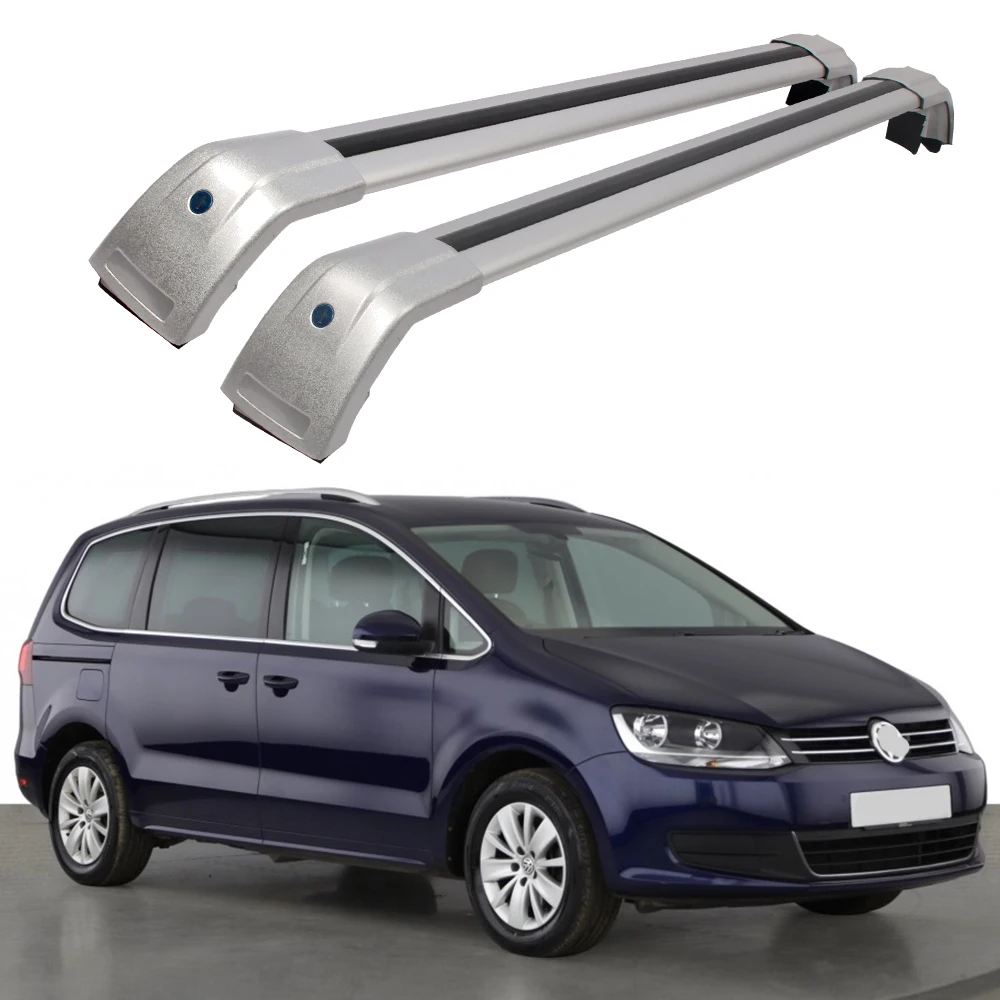 2Pcs-Roof-bars-For-Volkswagen-Sharan-5-Door-MPV-2010-2022-Raised-Rails ...