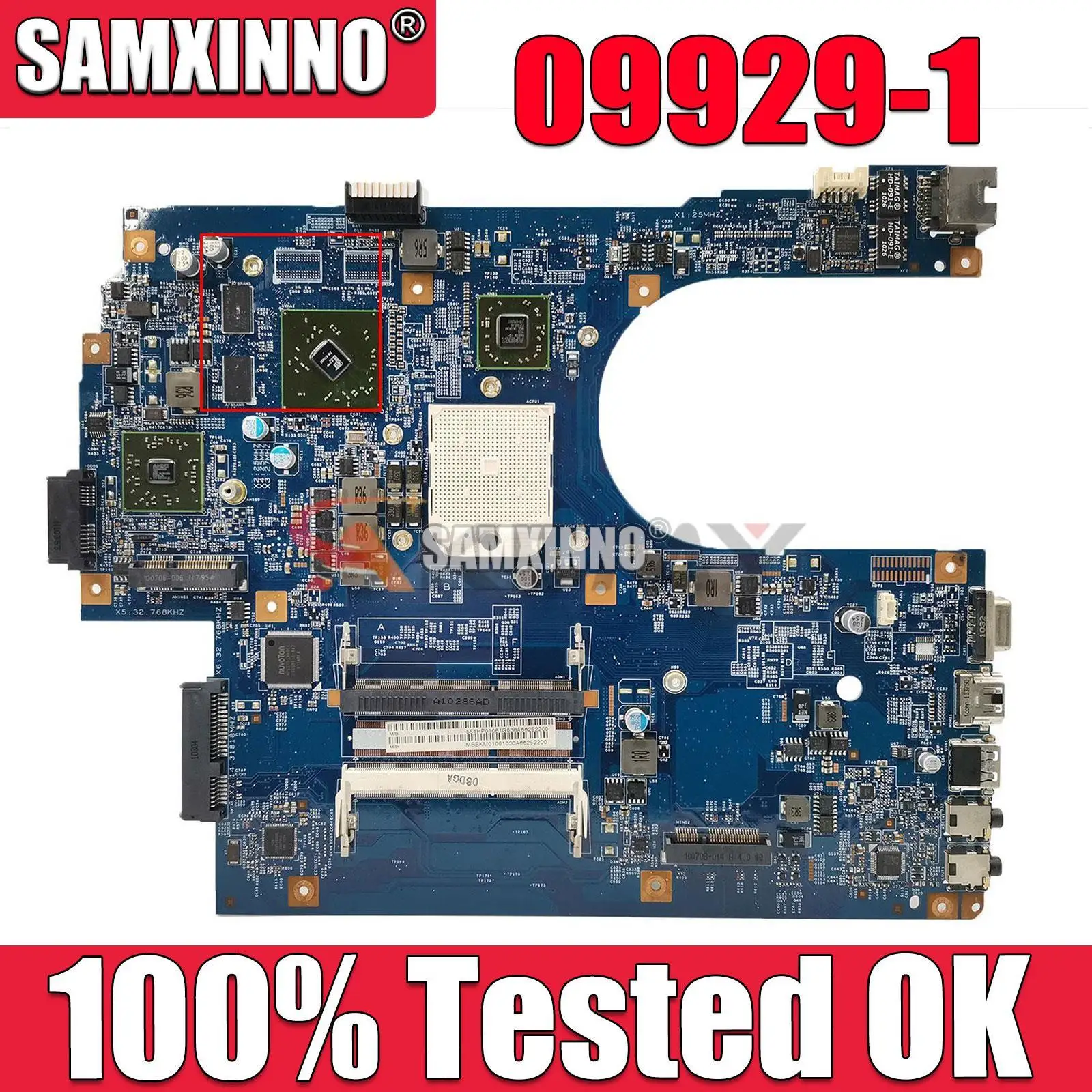 FOR Acer 7551 7551G Laptop Motherboard MBRCE01001 JE70-DN 09929-1 48 ...