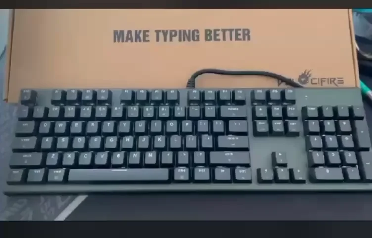 Mechanical Keyboard, M104 Mac Layout Mechanical Keyboard, VELOCIFIRE ...