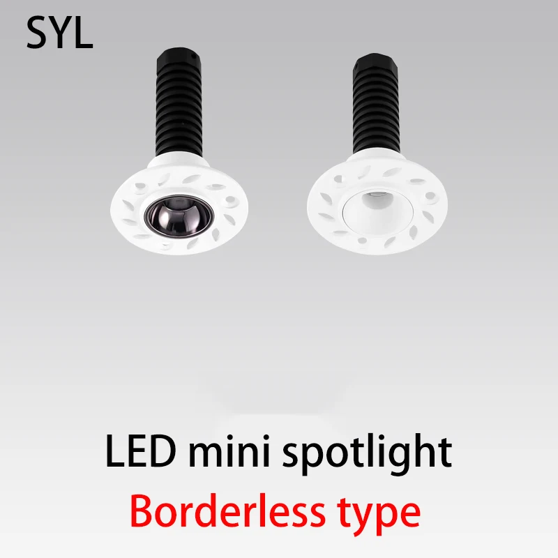 SYL-Led-Mini-Spotlights-Borderless-Spot-Light-Small-COB-Ceiling-Lamp ...