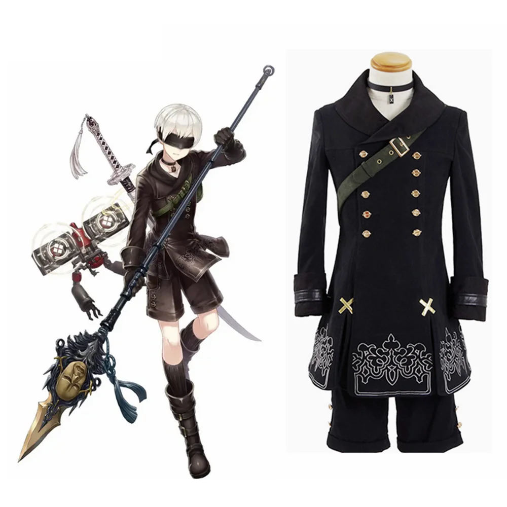 Unisex-Anime-Cos-NieR-Automata-9S-YoRHa-No-9-Type-S-Cosplay-Costumes ...