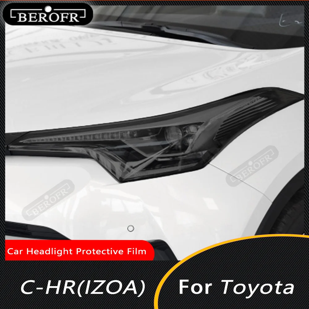 Car-Headlight-Protective-Film-Front-Light-Transparent-Smoked-Black-TPU ...