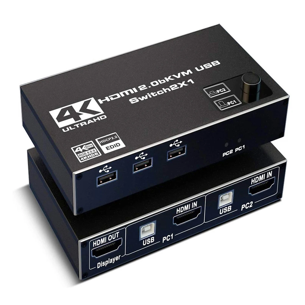 HDMI-compatible-2X1-KVM-USB-KVM-Switch-USB2-0-Switcher-KVM-Switch-for ...