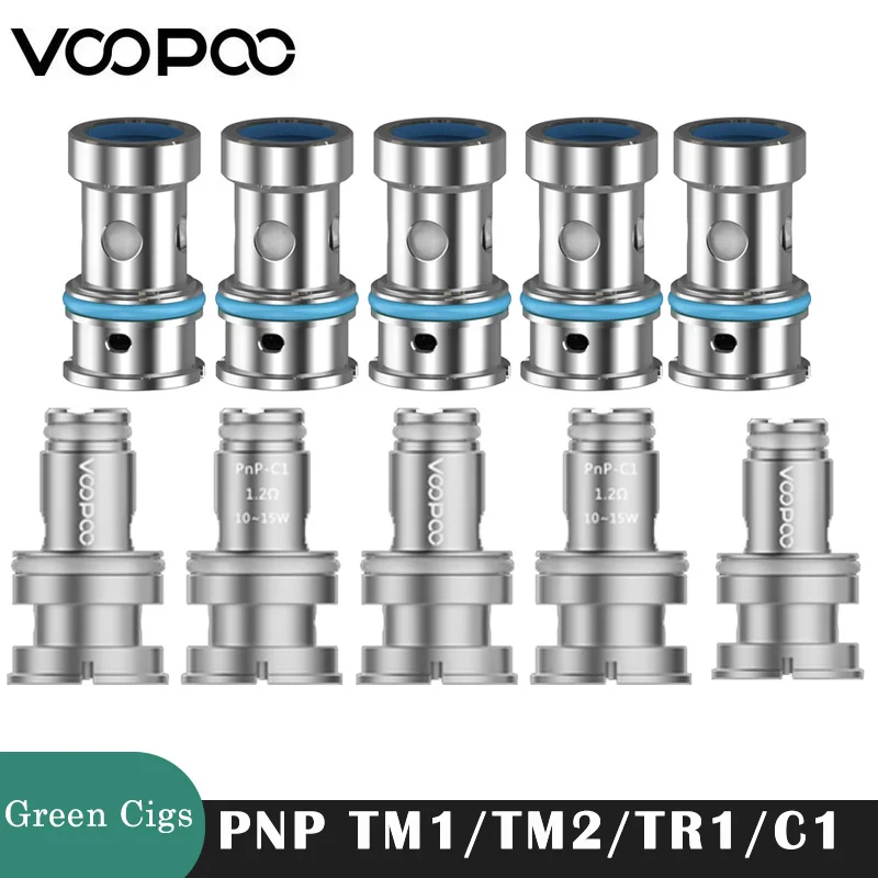 Original Voopoo PnP TM1 TM2 TR1 0.6ohm/0.8ohm/1.2ohm Coil for VINCI X Drag S Drag X ARGUS GT ...
