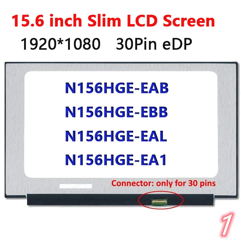 Original 15.6" Laptop Lcd Led Display Matrix Replacement 30 Pins For ...