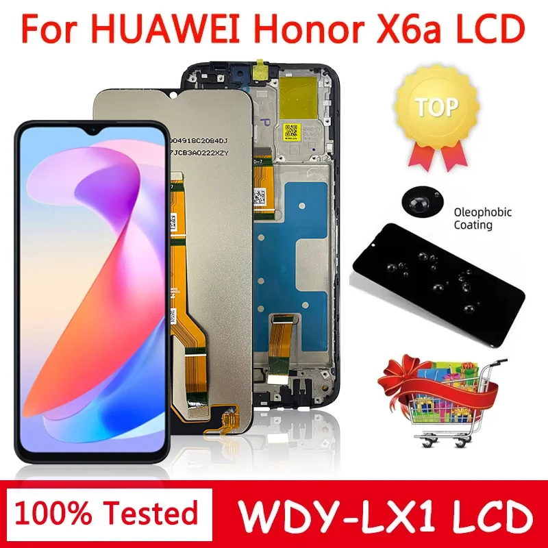 6-75-Test-X6A-LCD-For-Huawei-Honor-X6a-LCD-Display-Touch-Screen ...