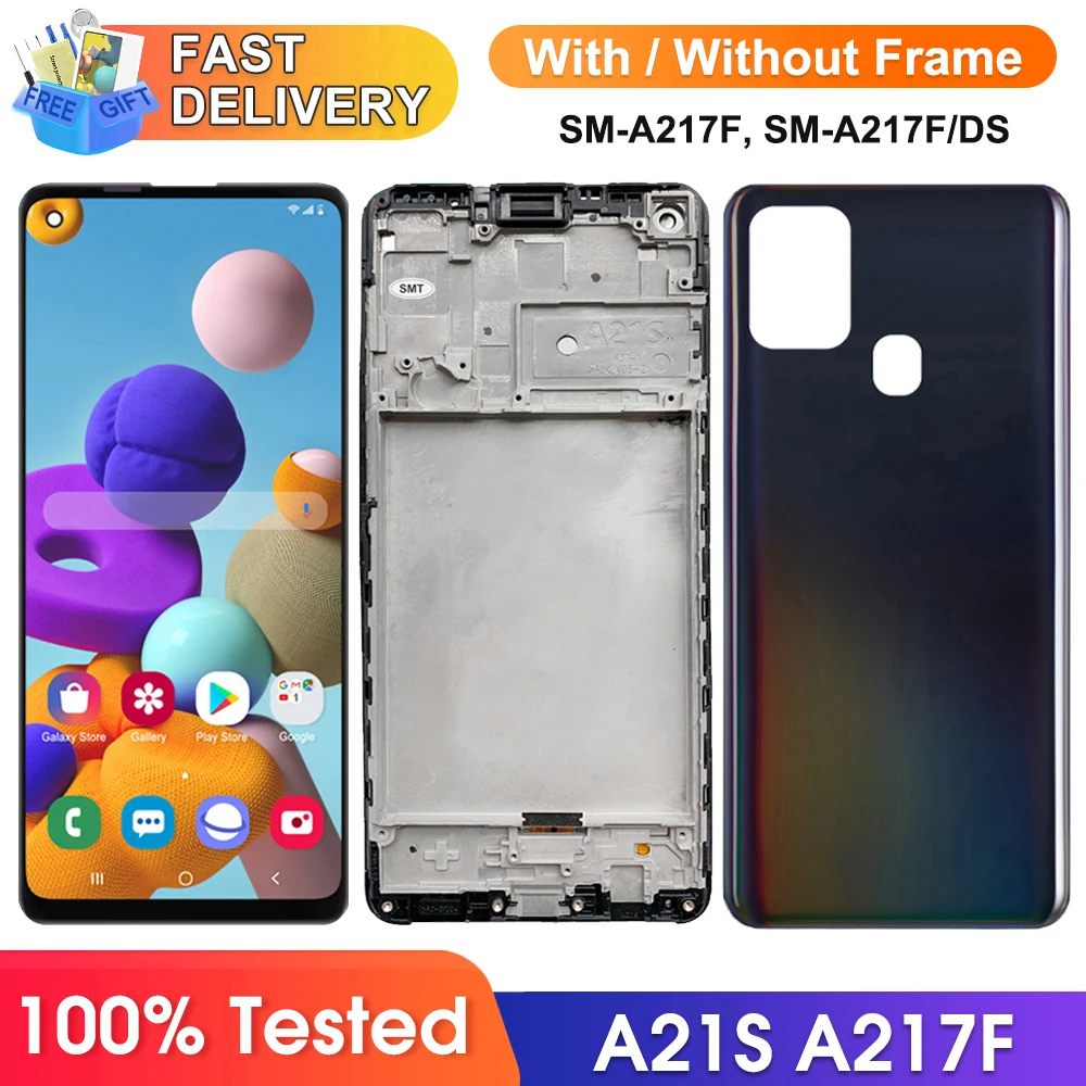 a21s-Display-Screen-for-Samsung-Galaxy-A21S-Lcd-Display-Digital-Touch-Screen-with-Frame-for ...