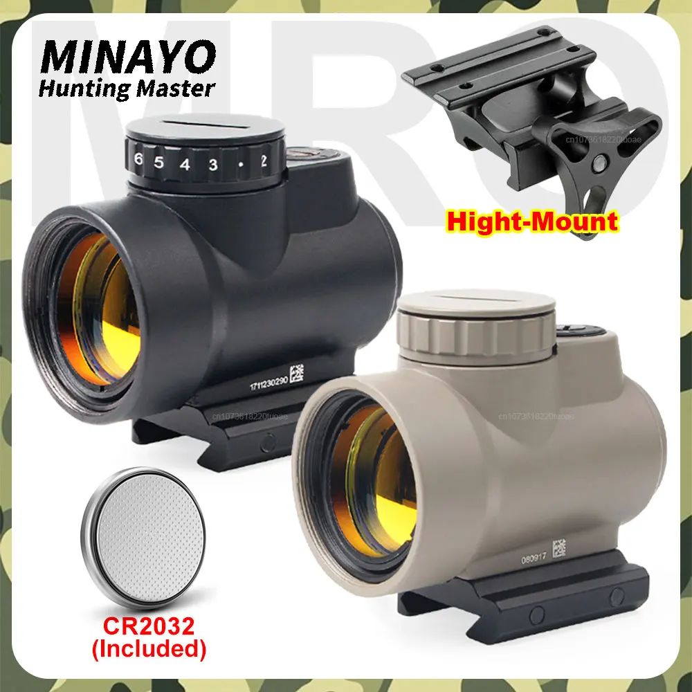 MRO-1x25-Red-Dot-Sight-Holographic-2-MOA-Adjustable-Dot-Scope-W-20mm ...