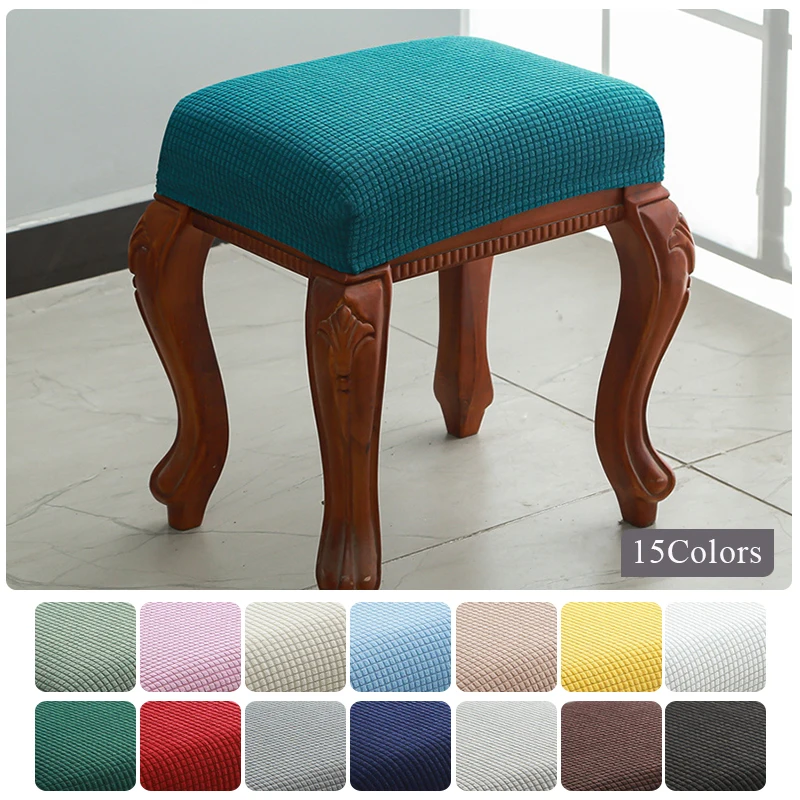 1PC-Stool-Cover-Chair-Cover-Dressing-Stool-Cover-Elastic-Chair ...