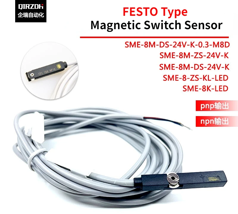 Festo-Type-Cylinder-Magnetic-Switch-Sensor-Accessories-Pneumatic ...