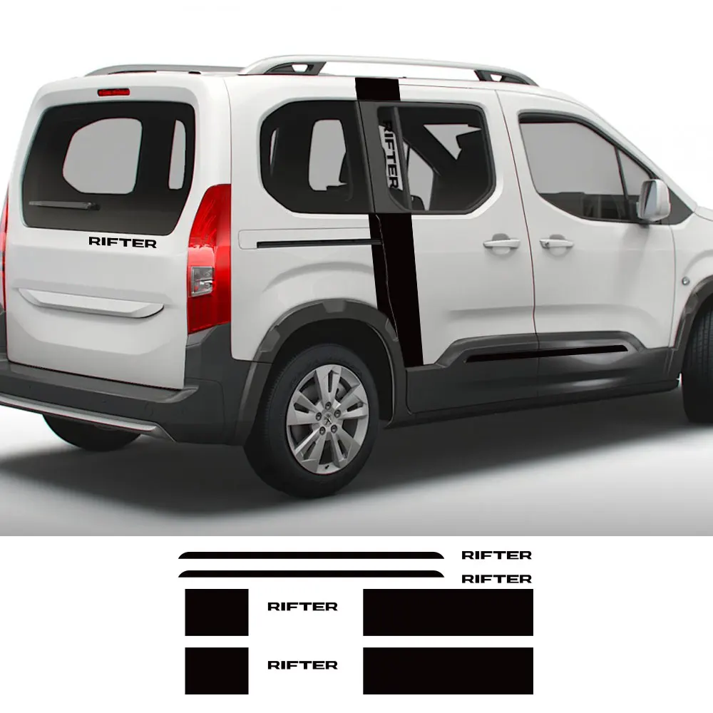 Car Stickers For Peugeot Rifter Camper Van Door Side Window, 55% OFF
