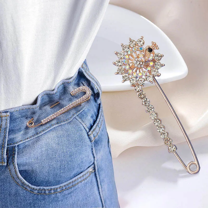 Brooch-Simple-Trendy-Clothing-Brooches-for-Women-Rhinestone-Decoration ...