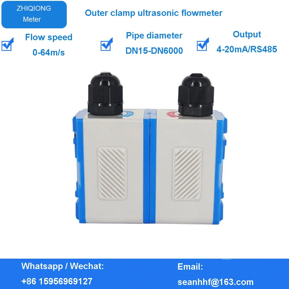 Ultrasonic external paste split wall hanging portable tube section ...