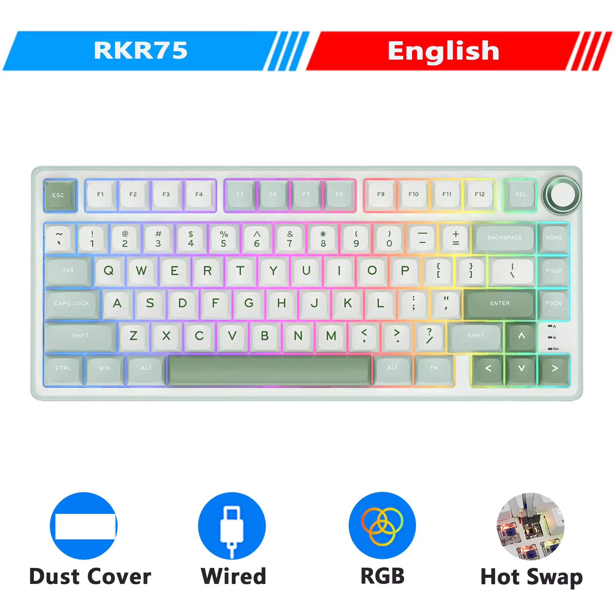 RK-R75-Royal-Kludge-Gasket-Wired-Brazilian-Gamer-Keyboard-Mechanical ...