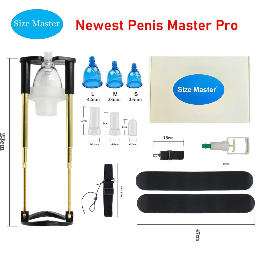 New size master extender with vacuum cup Penis Master Phallosan deluxe extension for Penis ...