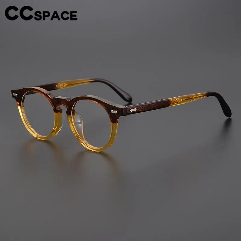 57397-Round-Acetate-Glasses-Top-Quality-Retro-Spring-Hinge-Optical ...