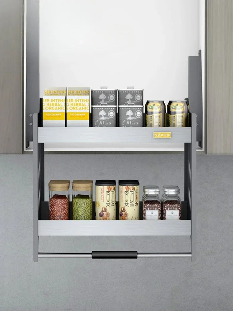 Hanging-cabinet-lifting-basket-kitchen-cabinet-pull-down-lifting ...