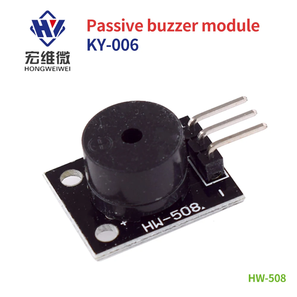 아두이노 보드용 패시브 부저 모듈, KY 006 소형 패시브 스피커 센서, DIY 스타터 키트, 적용 가능한 액세서리, 37 인 ...