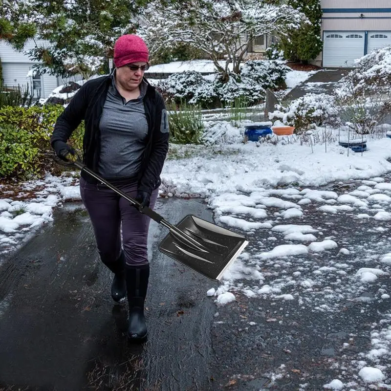 Snow Shovel Ice Shovel For Driveway Portable Snow Removal Tool For ...