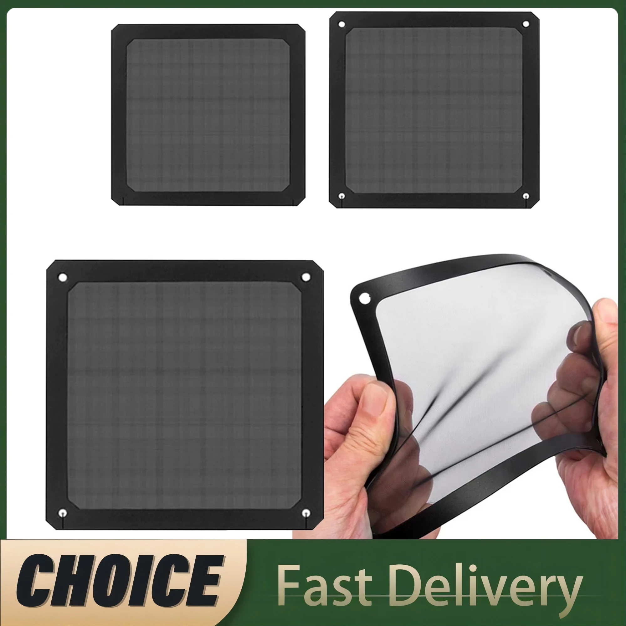 8-14cm-Magnetic-Frame-Dust-Filter-Dustproof-Mesh-Cover-Net-Guard-with ...