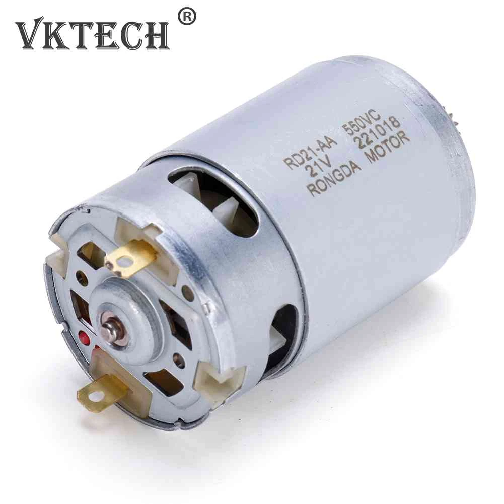 21V Brushed Motor 14 Teeth Micro Motor 28000RPM 8.2mm Gear Diameter ...