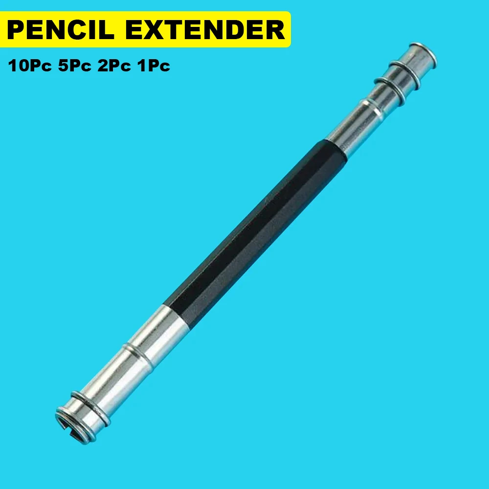 1-10-Pcs-Adjustable-Pencil-Extender-Equipment-Pencil-Extender-Writing ...