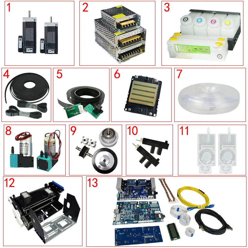 Printer Board Xp600 Convert Kit With Hoson Circuit Boards Of Dx5 Dx7 ...