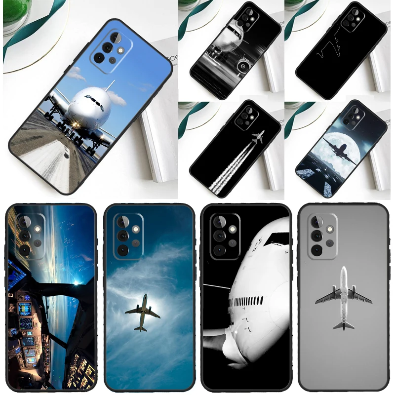 Aircraft Airplane Fly Travel Case For Samsung Galaxy A54 A34 A24 A14 ...