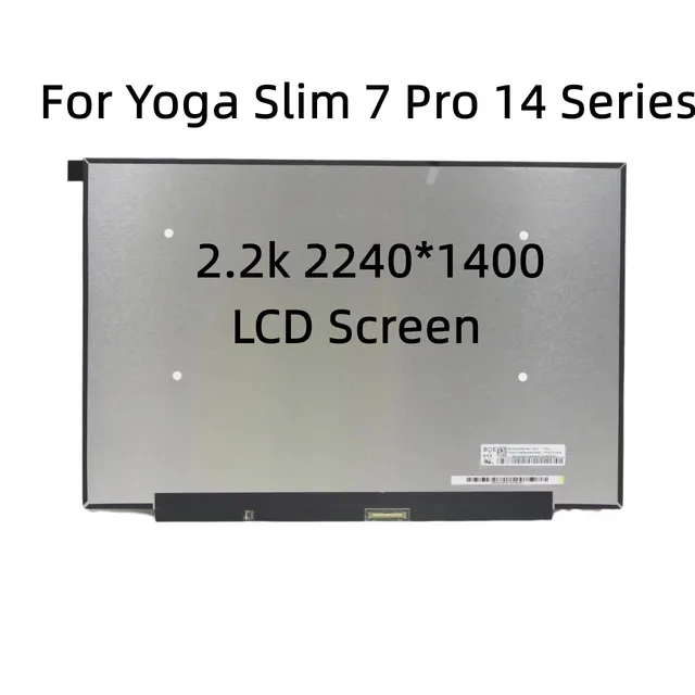 لينوفو اليوغا سليم 7 Pro-14ACH5 14IHU5 14ITL5 شاشة LCD لوحة M140NWHE R0 ...