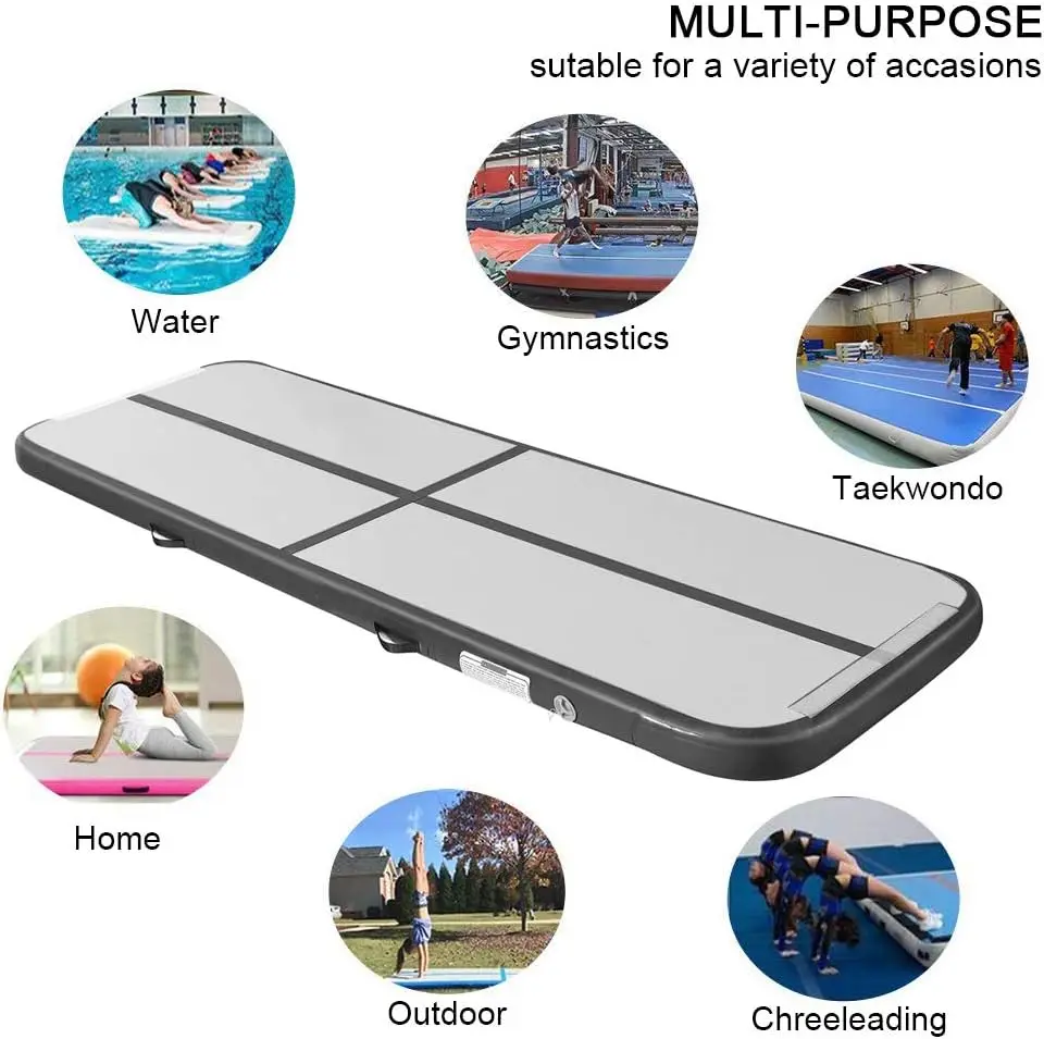 Airtrack Gymnastics Mat Everfit 3M Air Track Inflatable Gymnastics Mat ...
