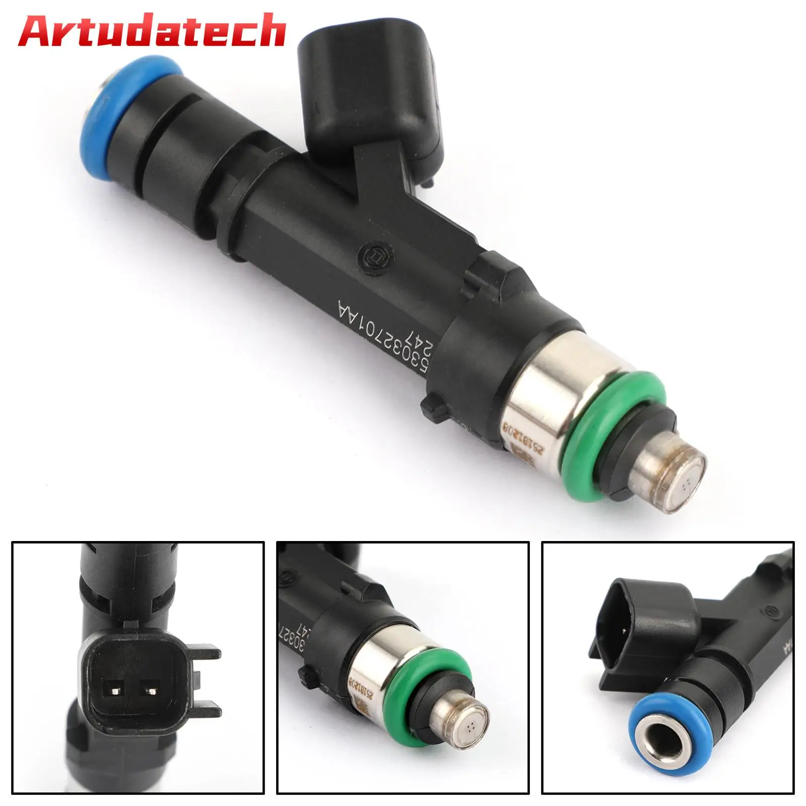 Artudatech 1Pcs Upgrades Fuel Injectors For 2004-12 Liberty 3.7L ...