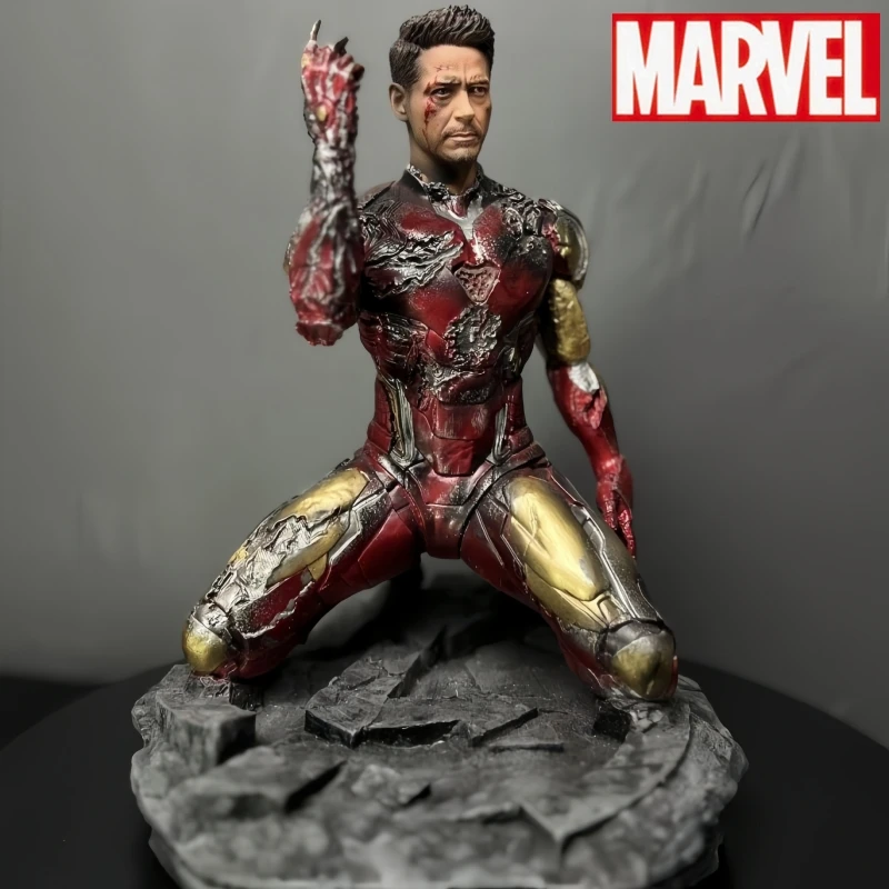 Avengers-Endgame-figura-de-Anime-Iron-Man-Mk85-Gk-Snap-One-s-Fingers ...