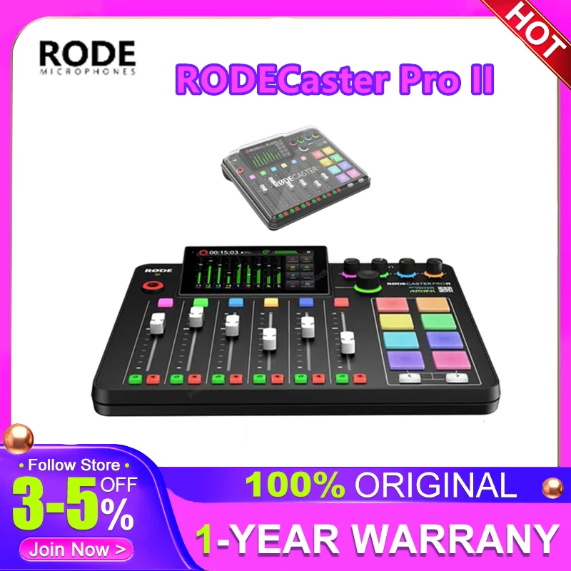 RODECaster-Pro-II-Produ-o-de-udio-integrada-em-est-dio-mixer-de-9 ...