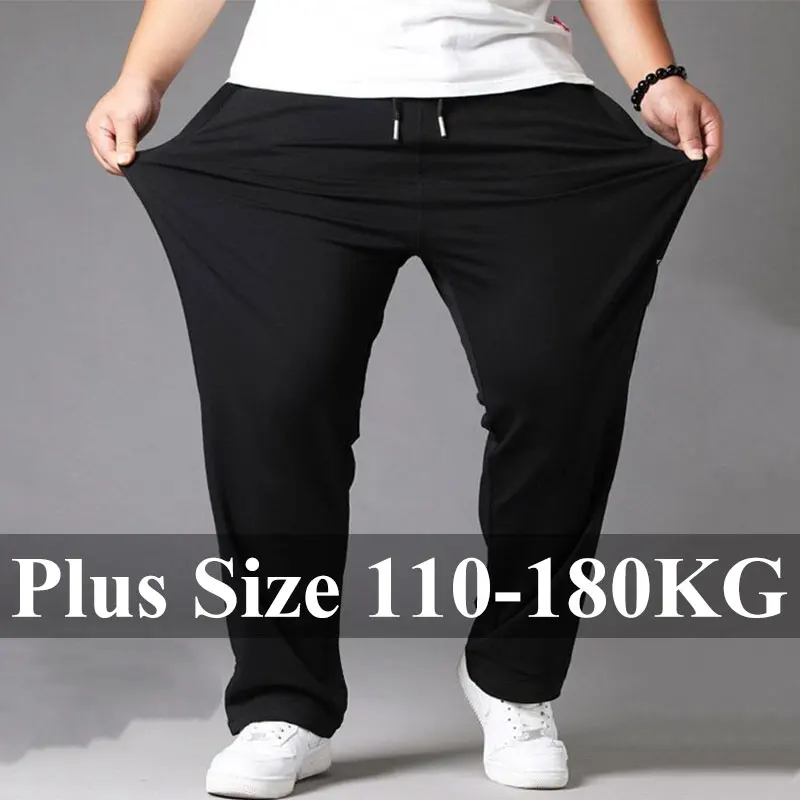 Men's Casual Pants Autumn Spring Sweatpants Plus Size 1XL-7XL Male ...