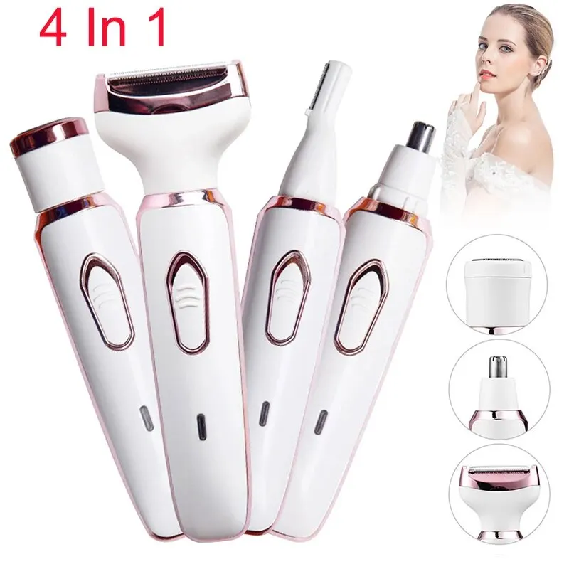4-in-1-Electric-Razor-for-Women-Full-Body-Hair-Trimmer-Arm-Armpit ...