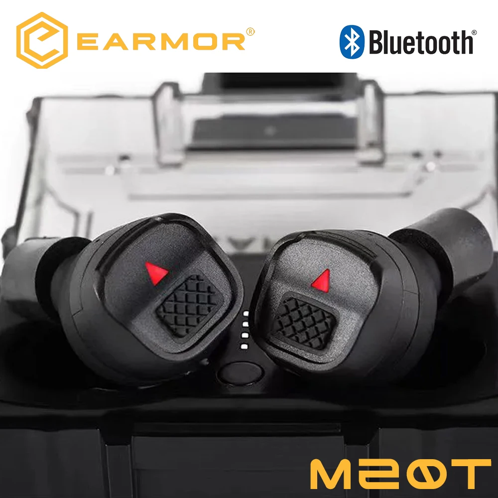 EARMOR Tactical Bluetooth Earplugs M20T Electronic Hearing Protector ...