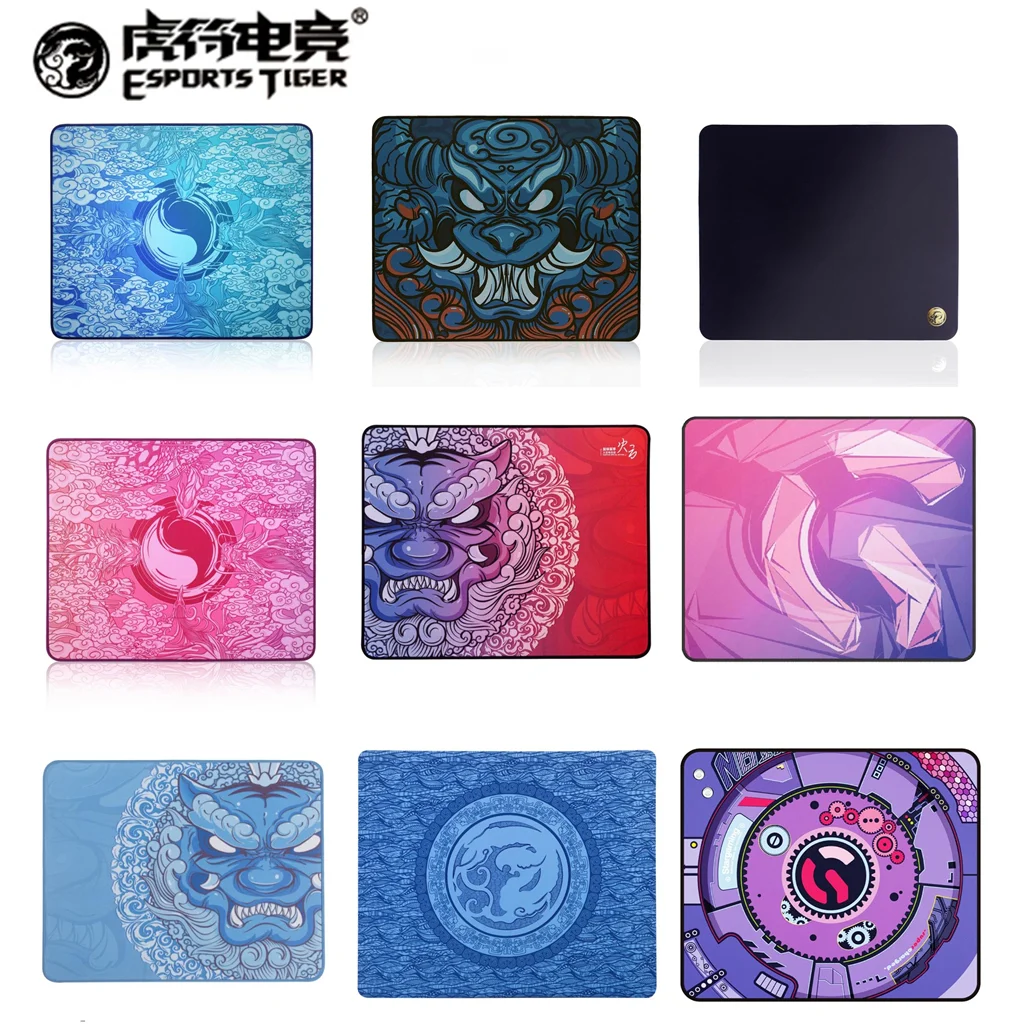 Esports tiger gaming suave flexível mouse pad mousepads para gamer ...