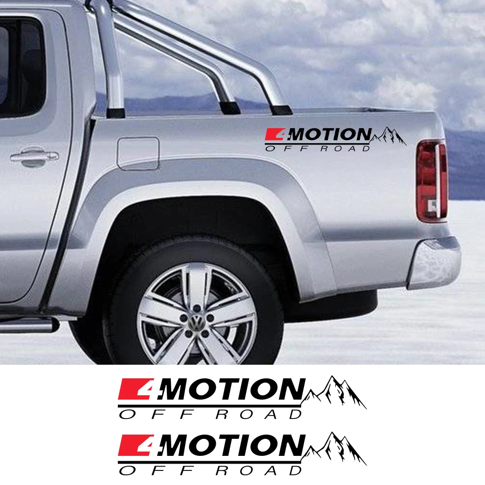 Car-Sticker-For-Volkswagen-VW-Amarok-V6-4Motion-Tdi-Pickup-Body-Side ...