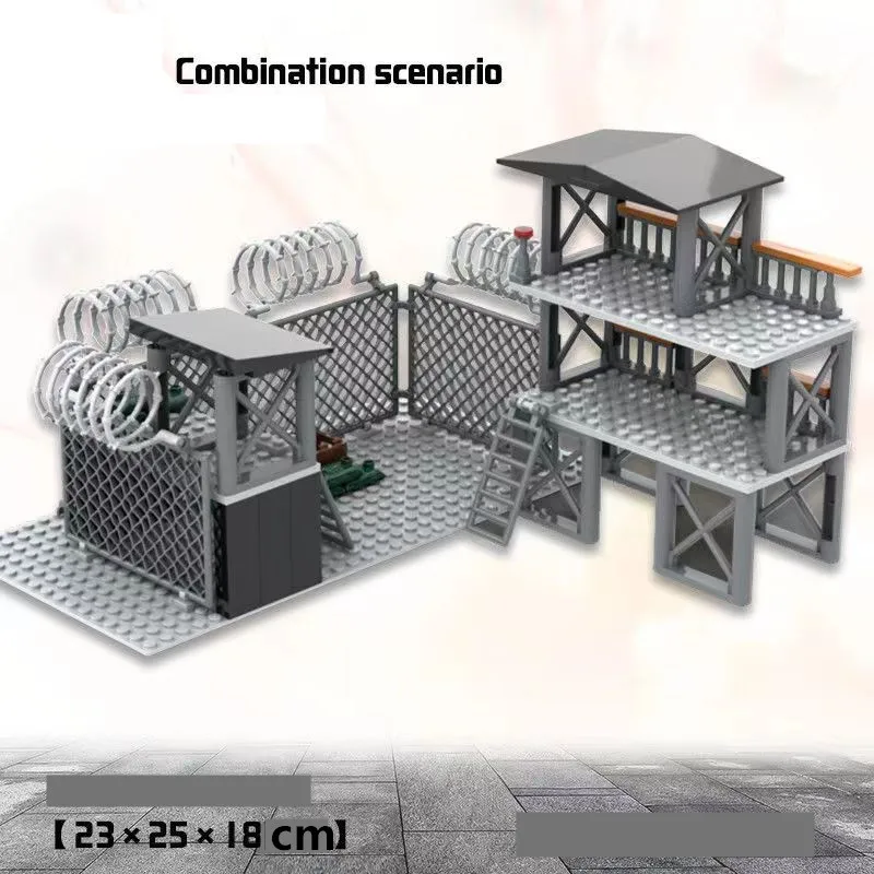 Military-Base-Building-Blocks-Weapons-House-Toys-Set-Compatible-Classic ...