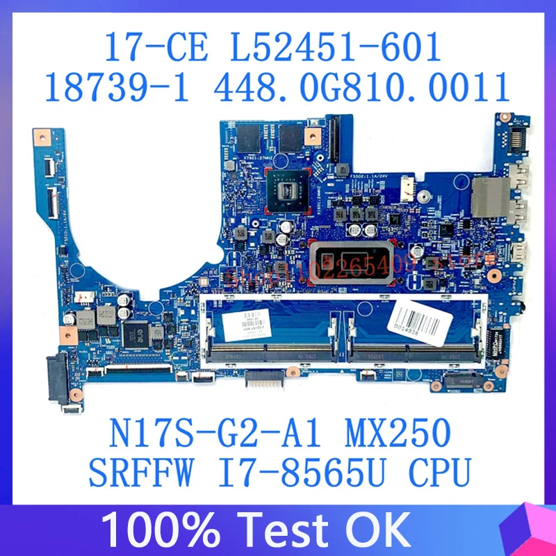 L52451-601-L52451-501-L52451-001-Mainboard-For-HP-17-CE-448-0G810-0011 ...