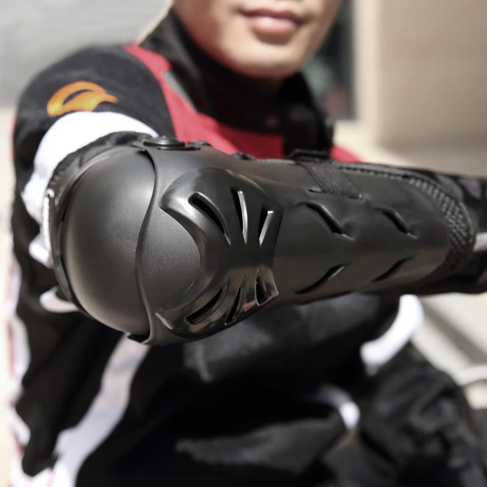4Pcs-Motorcycle-Knee-Pads-Elbow-Pads-Kit-Adjustable-Quick-Release-Strap ...