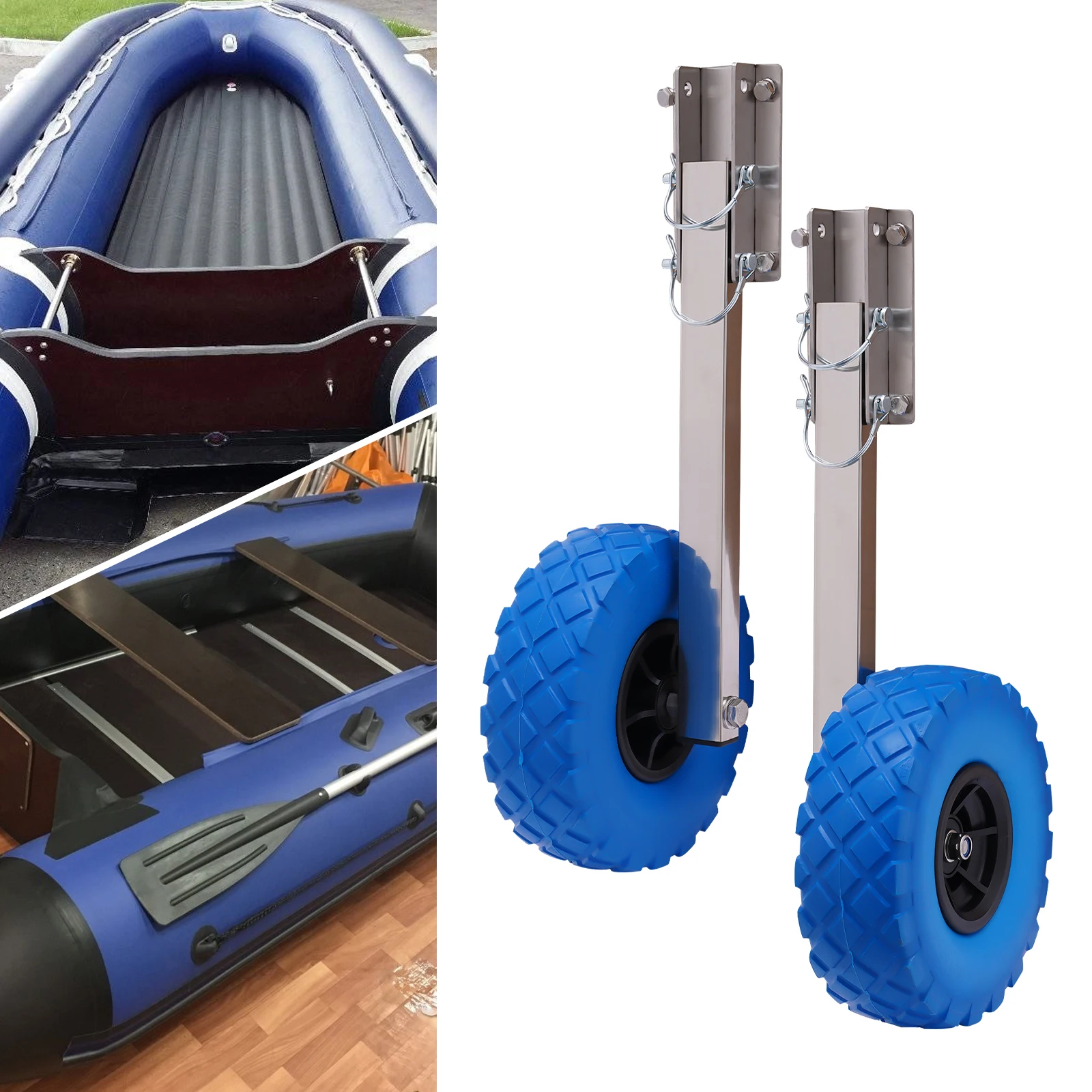 Simple-Trailer-for-Inflatable-Boat-Foldable-Small-Easy-to-Assemble ...