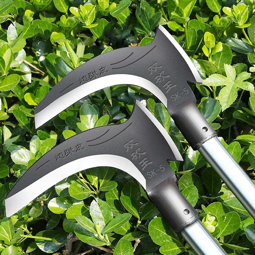 Lightweight-Gardening-Grass-Sickle-knife-Manganese-Steel-Sharp-Long ...
