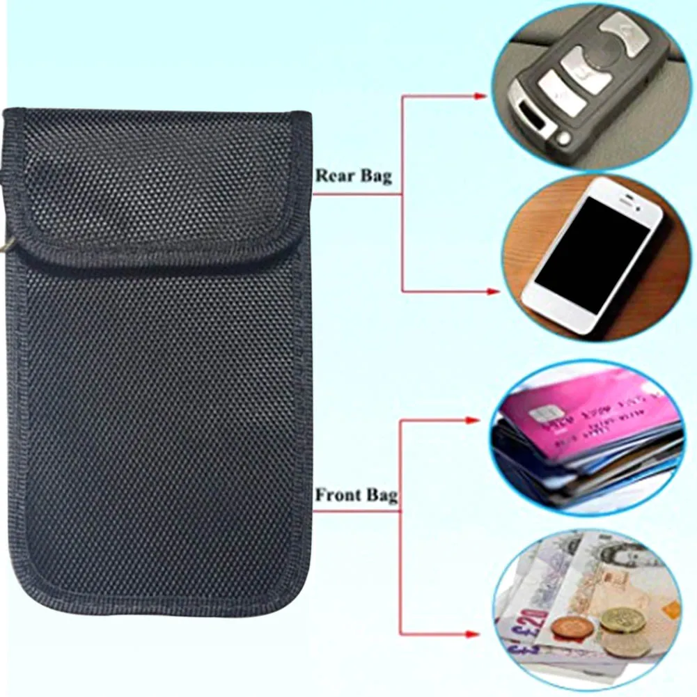 Rfid Phone Case 2-Pack Cell Phone Signal Blocker Pouch – Anti-Tracking ...