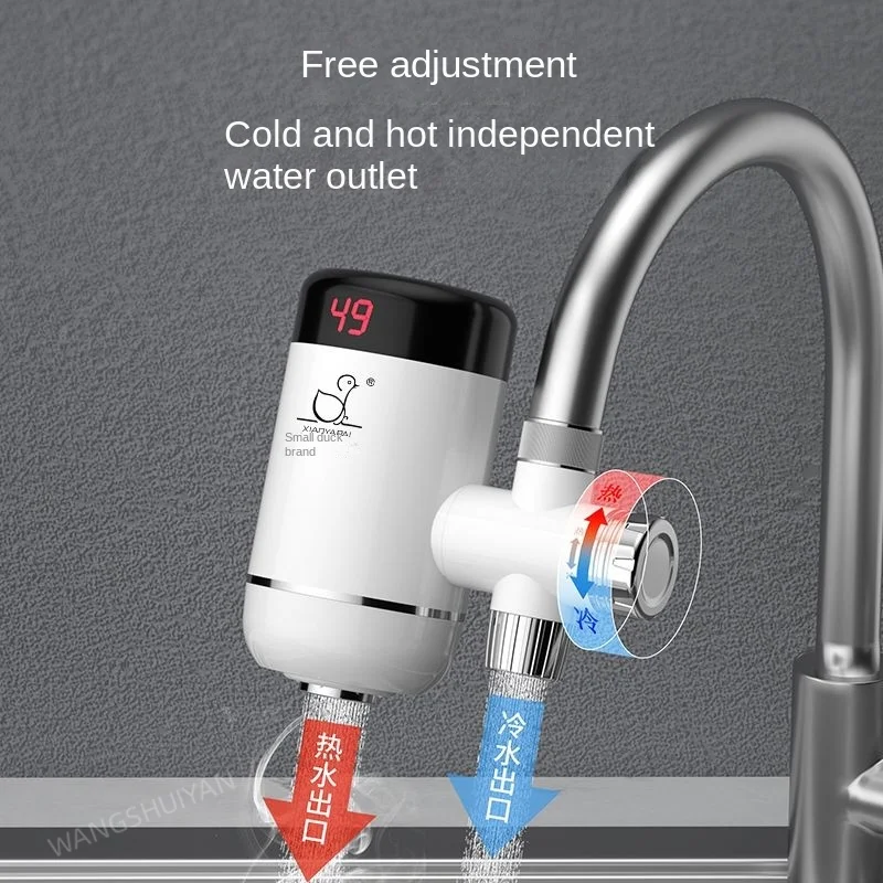 Kitchen-Electric-Water-Heater-Tap-Quick-Install-Instant-Hot-Water ...
