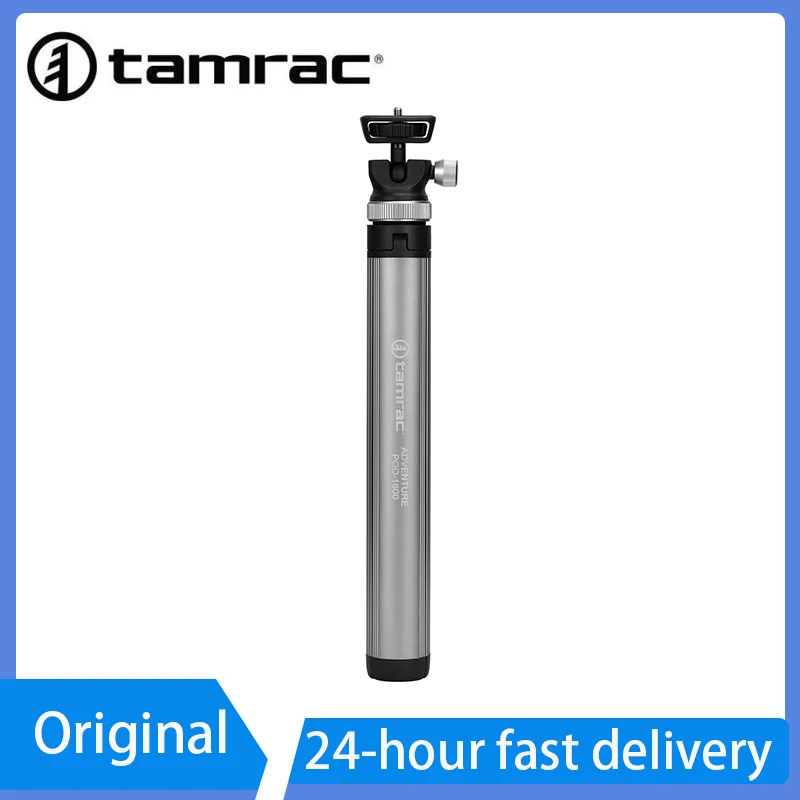 Tamrac 1600M Adventure Pod Vlog Tripod for Smartphone & Camera, 1600mm ...