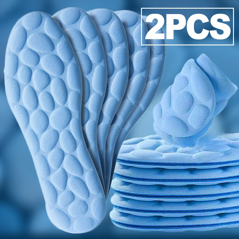 Pebble-Massage-Insoles-Memory-Foam-Sports-Insole-For-Men-Women ...