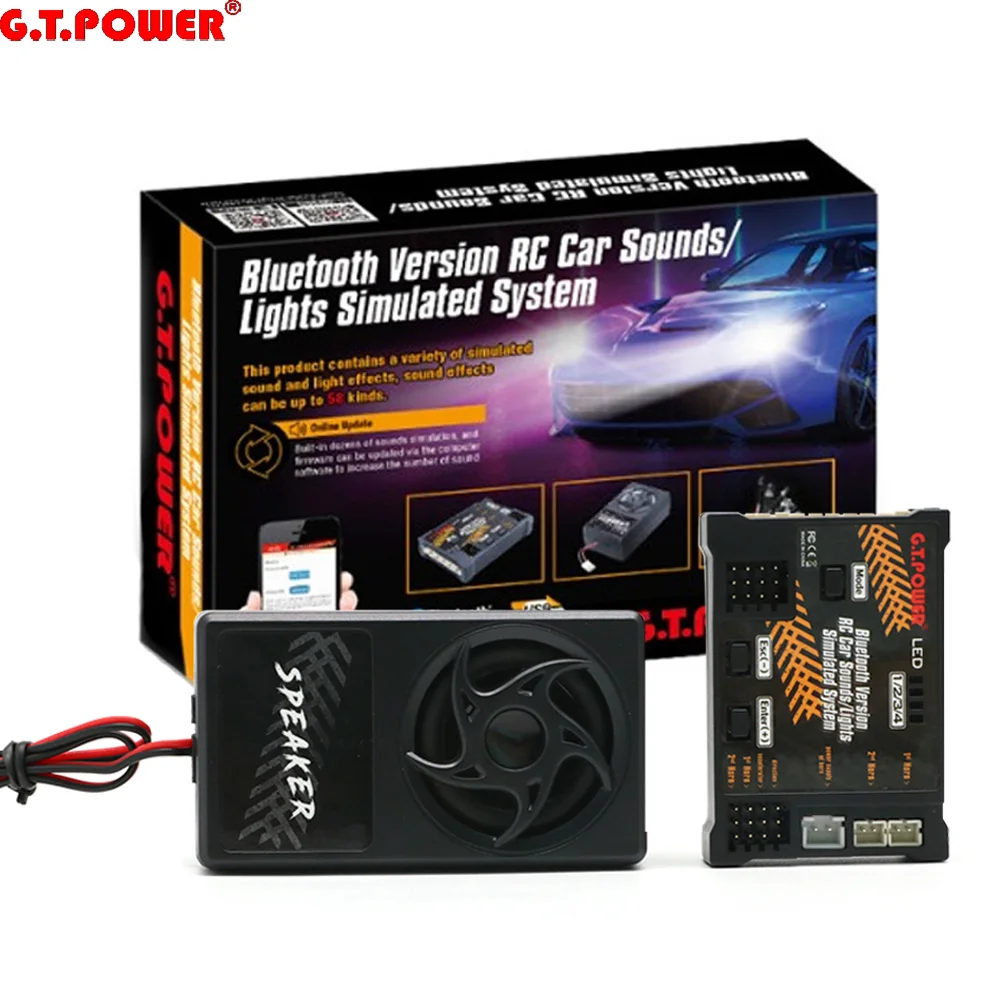 G.t.power Bluetooth Version Rc Car Engine Sound Simulated System ...