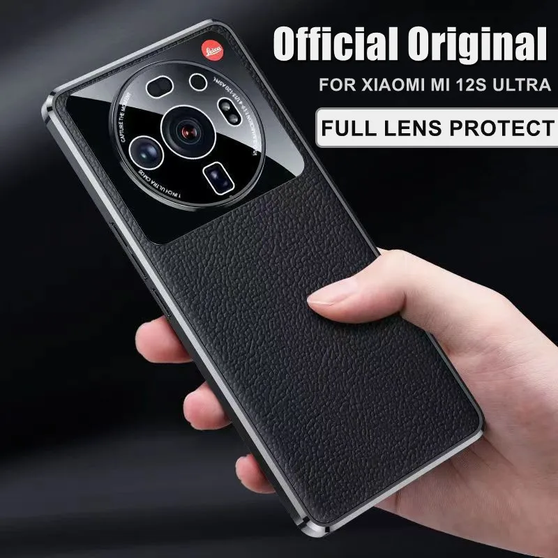 Genuine-Leather-Business-Soft-Cover-For-Xiaomi-Mi-12S-Ultra-12X-12-11 ...