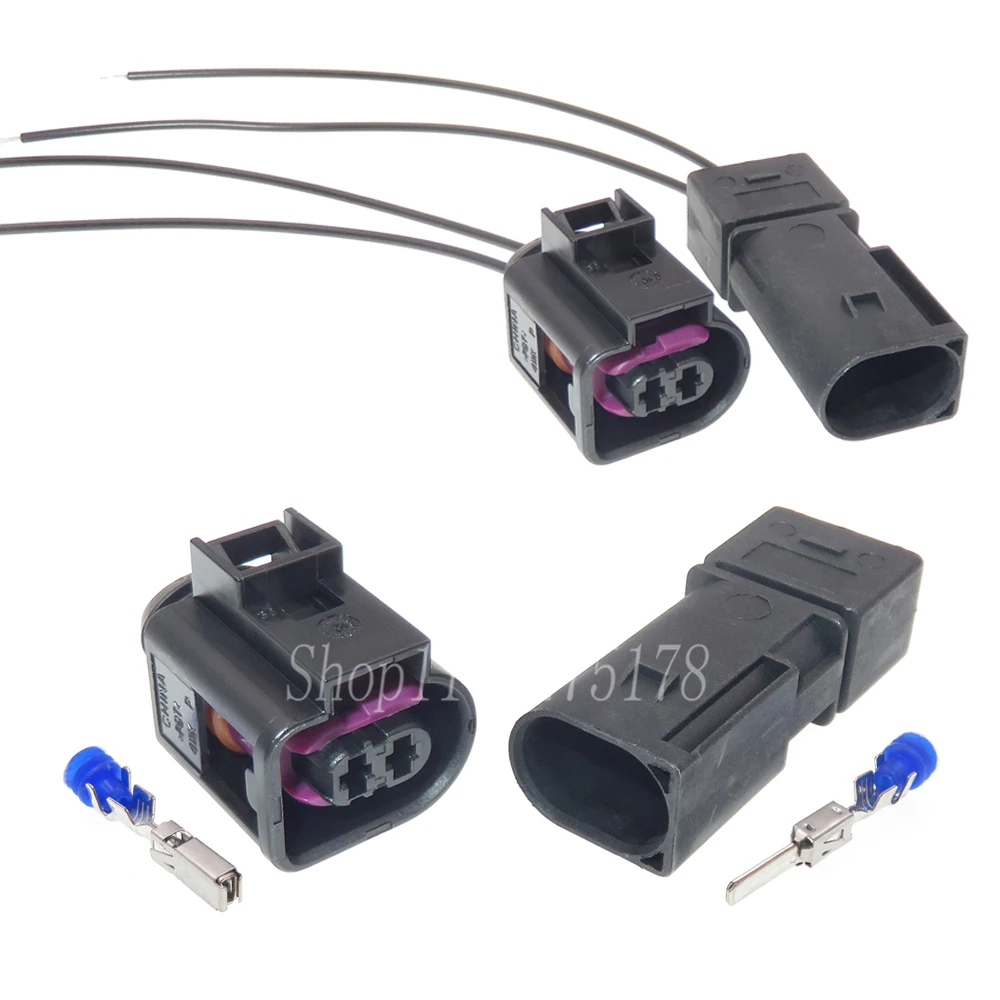 1-Set-2-Pin-4D0971992-Car-High-Pressure-Oil-Pump-Wire-Plug-Auto-Nozzle ...